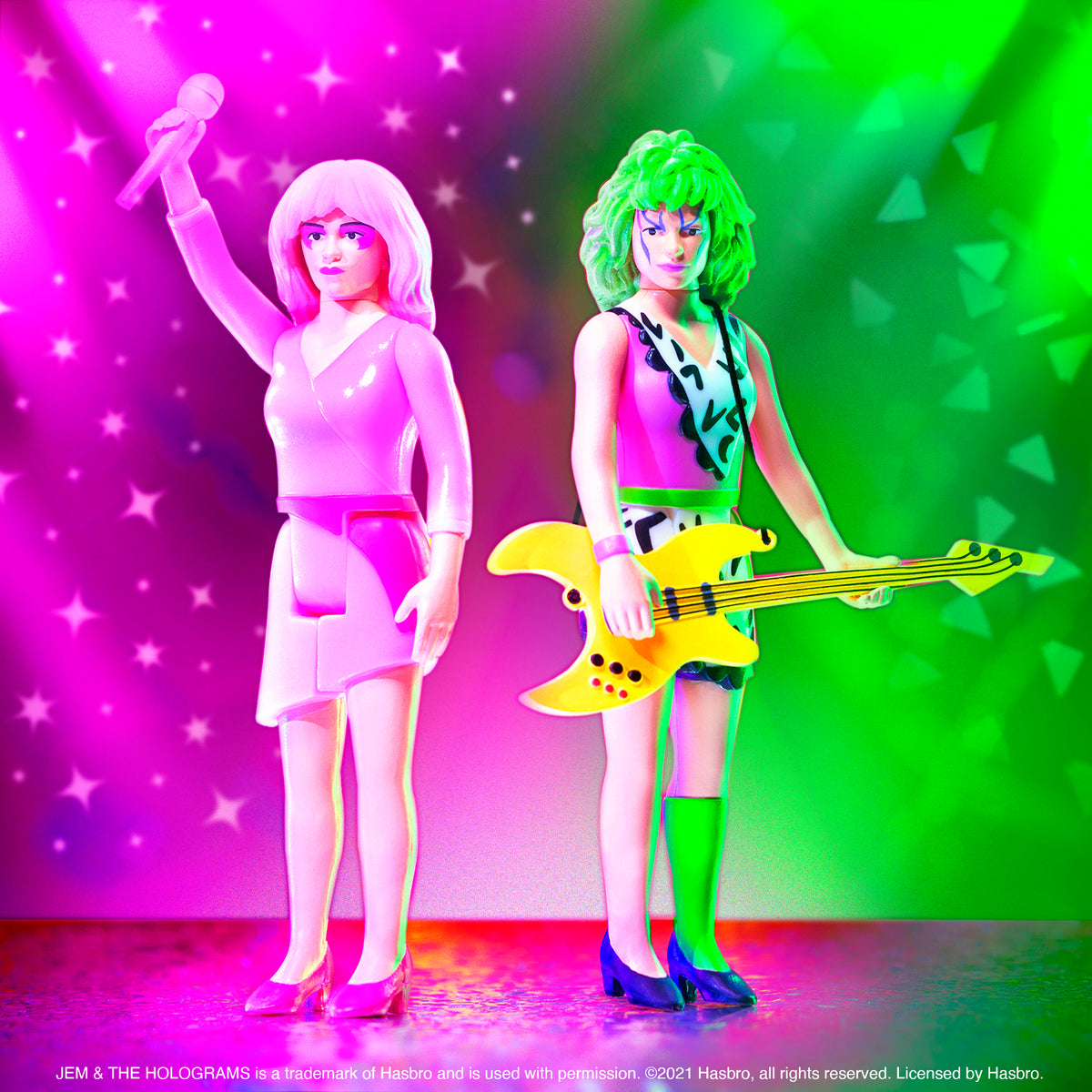 Jem and the Holograms Joins the Super7 ReAction Figures World
