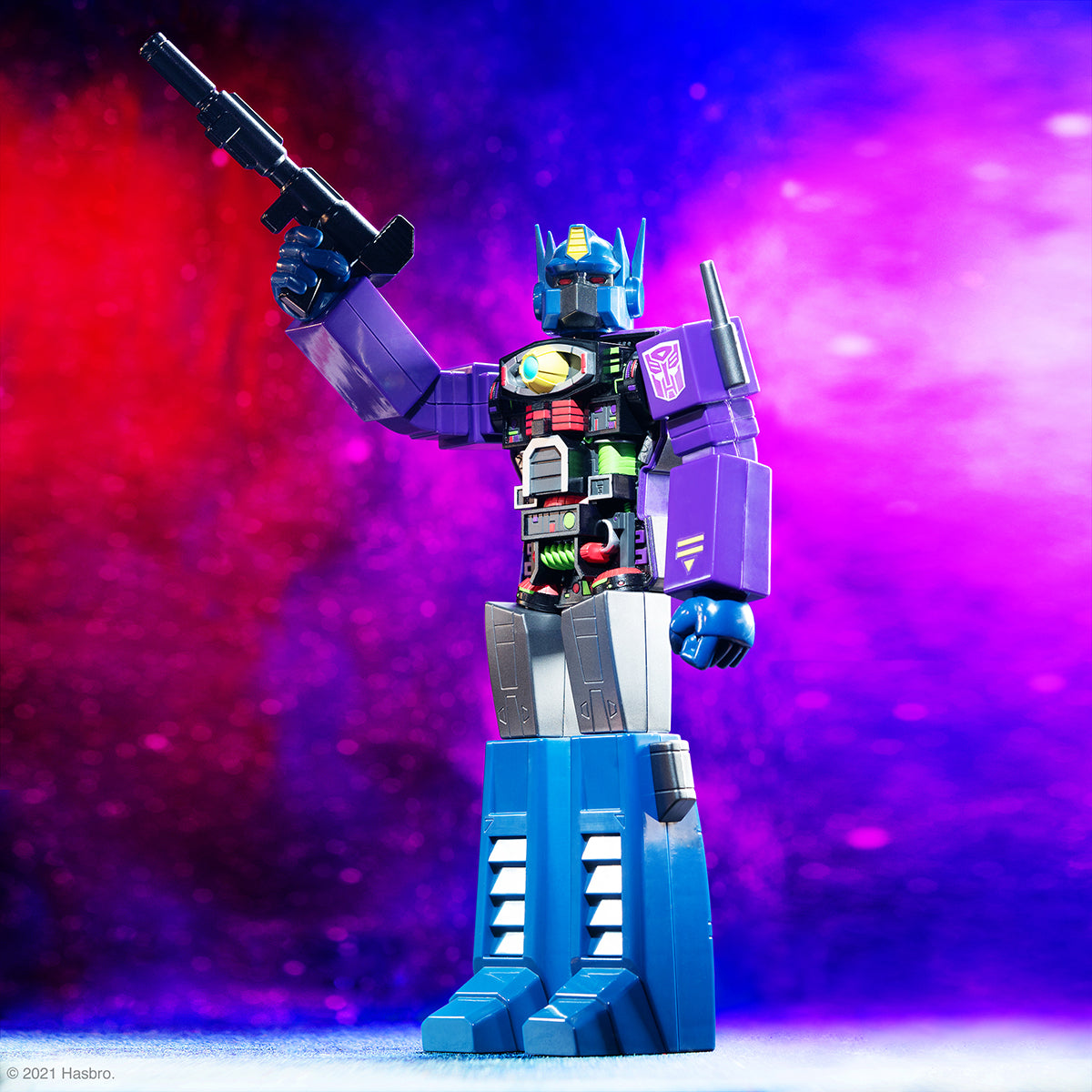 Transformers Super Cyborg Shattered Glass Optimus Prime – Super7
