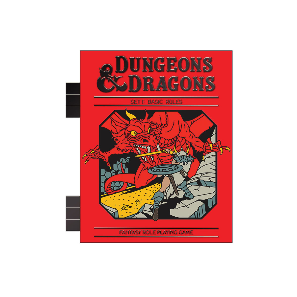 Dungeons and Dragons (SET 1: BASIC RULES) Soft Enamel Hinge Pin – Super7