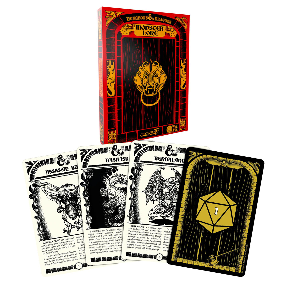 Dungeons and Dragons Trading Cards - Monster Lore Deck (Dealer Deck ...