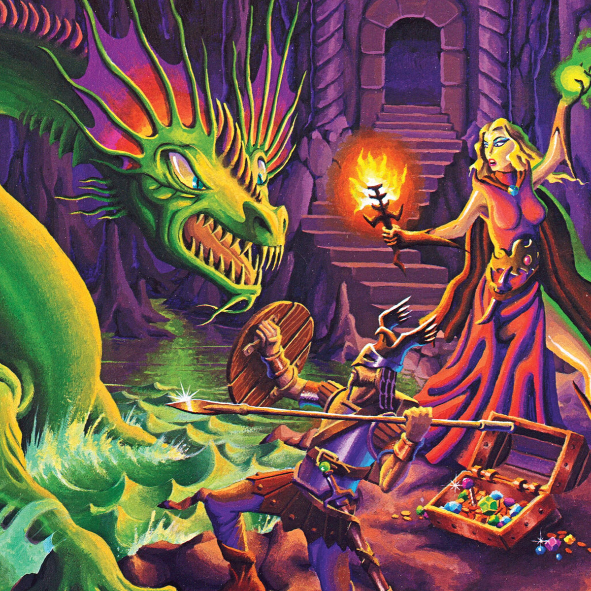 Dungeons and Dragons Erol Otus 18" x 24" Art Print – Super7