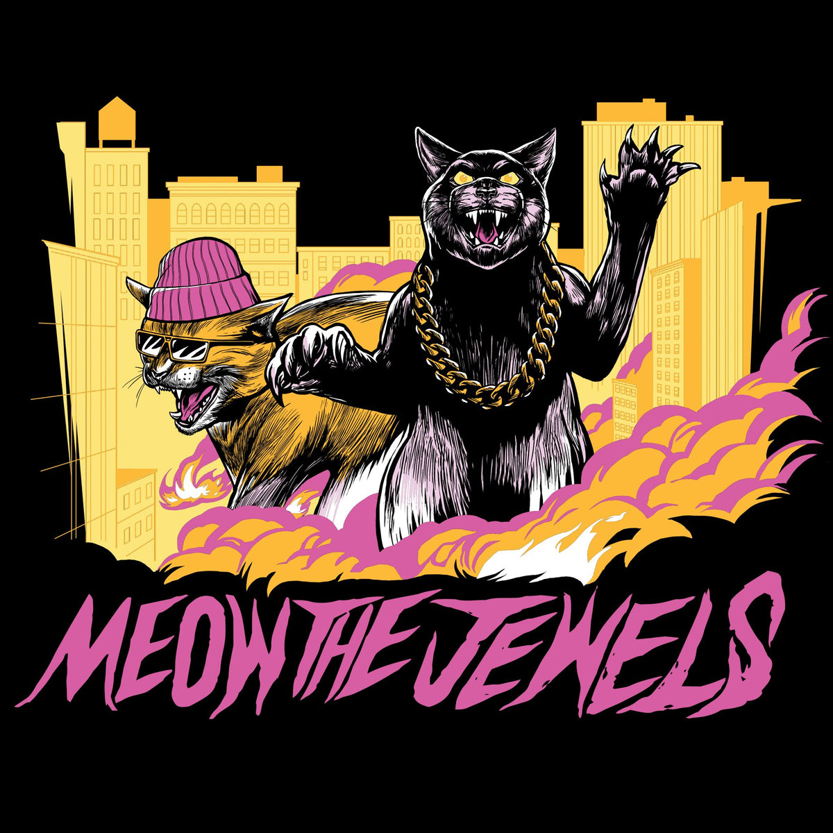 Run the Jewels T-Shirts - Meow the Jewels – Super7
