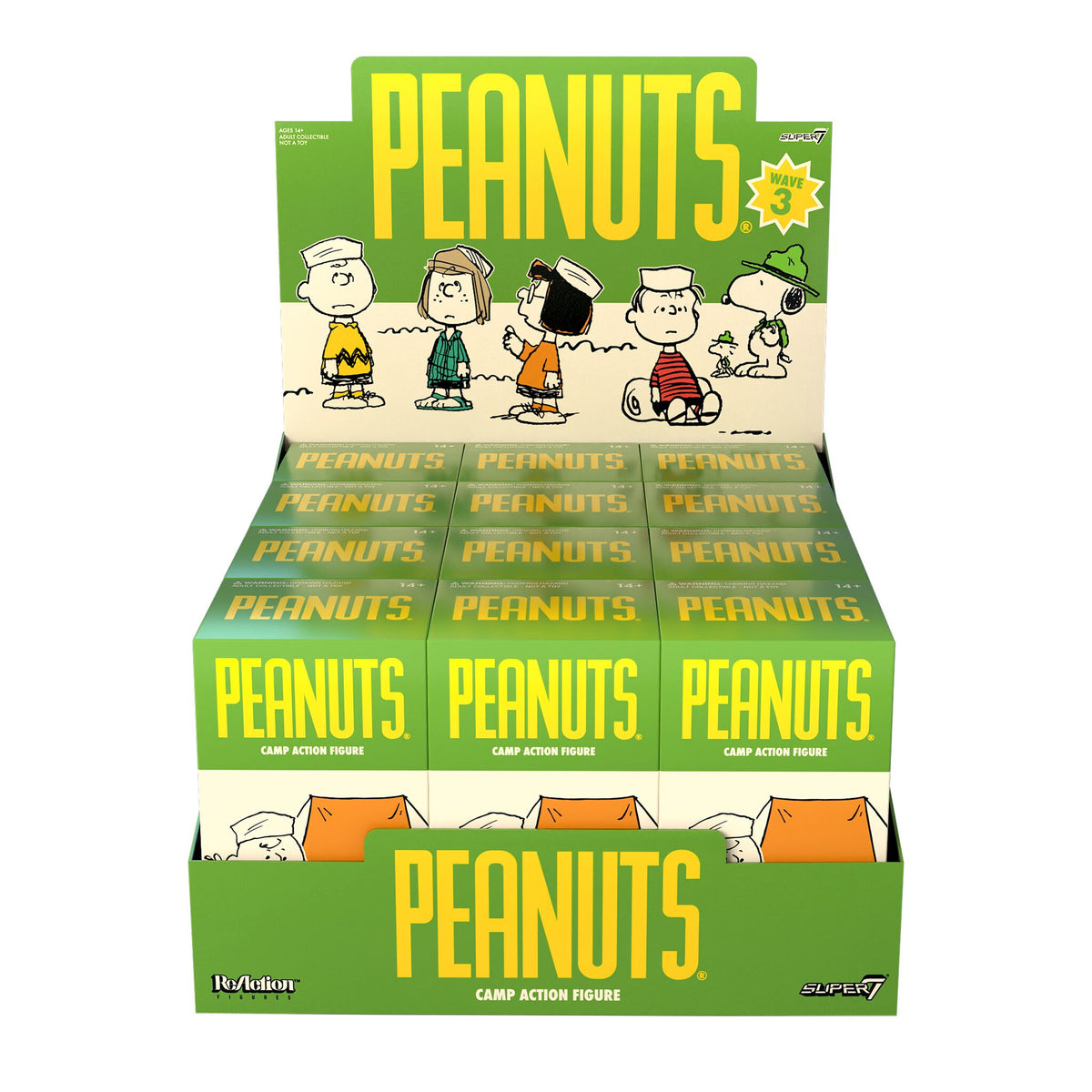 Peanuts Blind Box Wave 03 (Camp) - Blind Box Flat – Super7