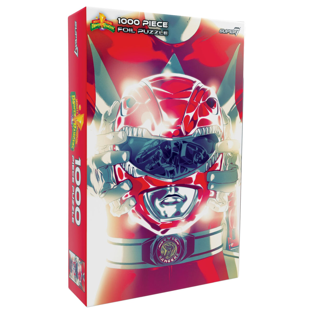 Mighty Morphin Power Ranger - Red Ranger Foil Puzzle – Super7