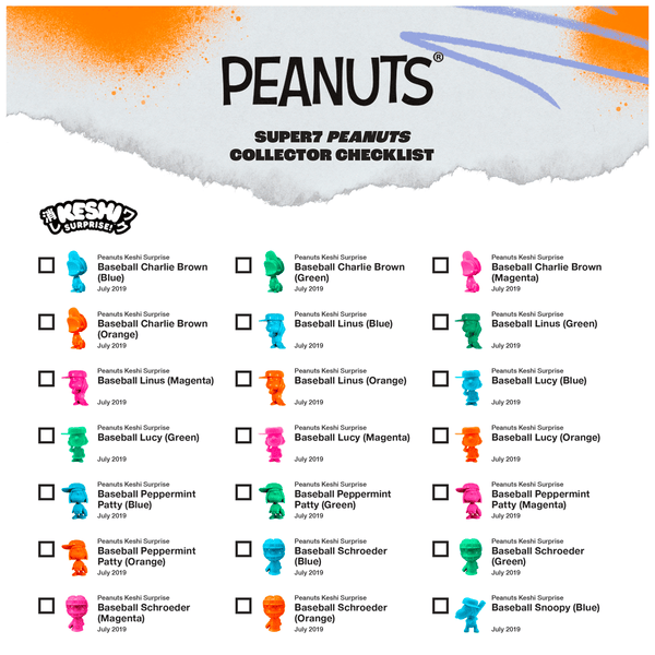 Super7 Collector's Checklists