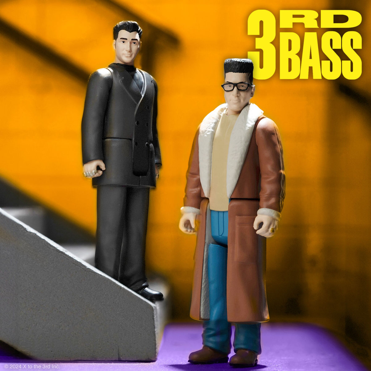 3rd Bass ReAction Figures - 3rd Bass (2 Pack) – Super7