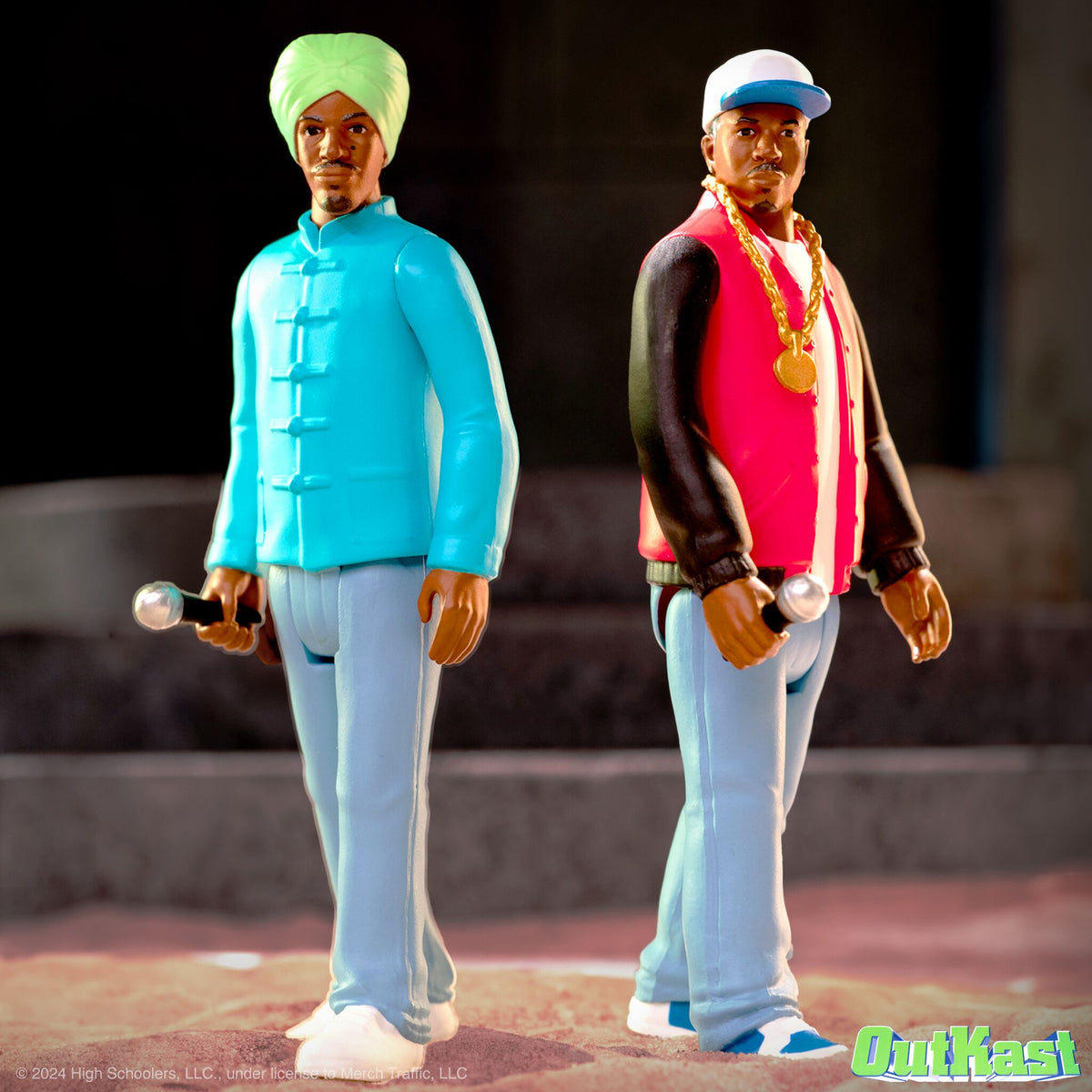 OutKast ReAction Figures Wave 01 - OutKast (ATLiens) – Super7