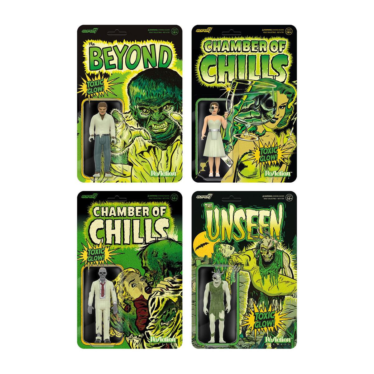 Pre-Code Horror ReAction Figures Wave 4 - Heartless Zombie, Voracious ...
