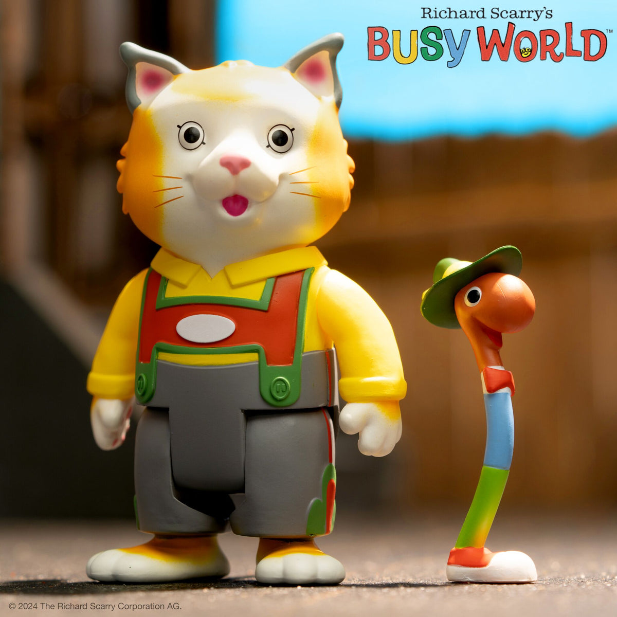 Richard Scarry ReAction W1 - Huckle Cat – Super7