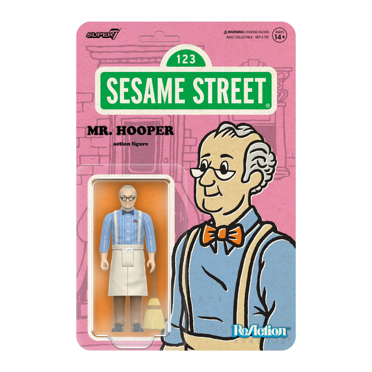 Sesame Street ReAction Figures Wave 03 - Mr. Hooper – Super7