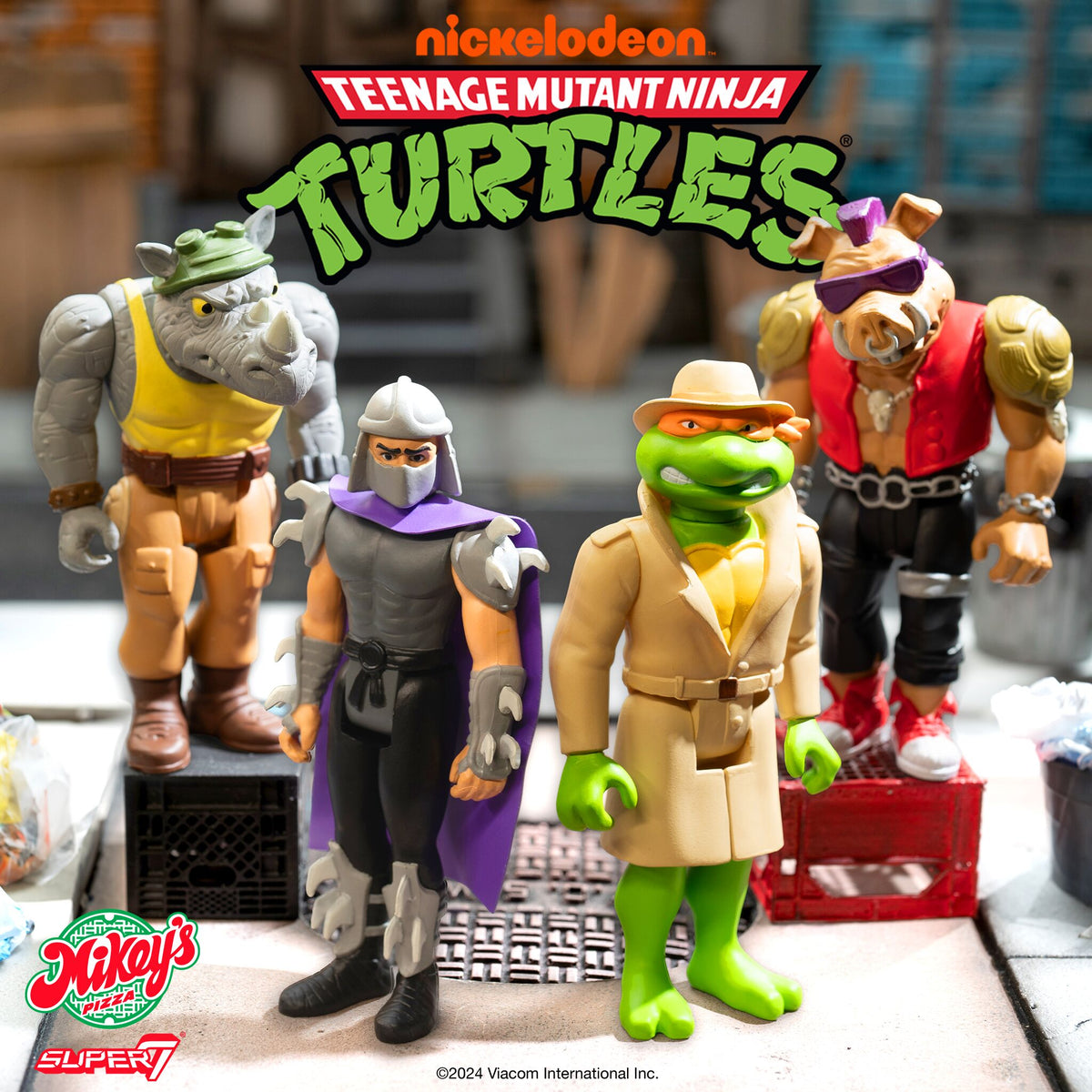Teenage Mutant Ninja Turtles ReAction Figures Wave 10 - Undercover Mic ...