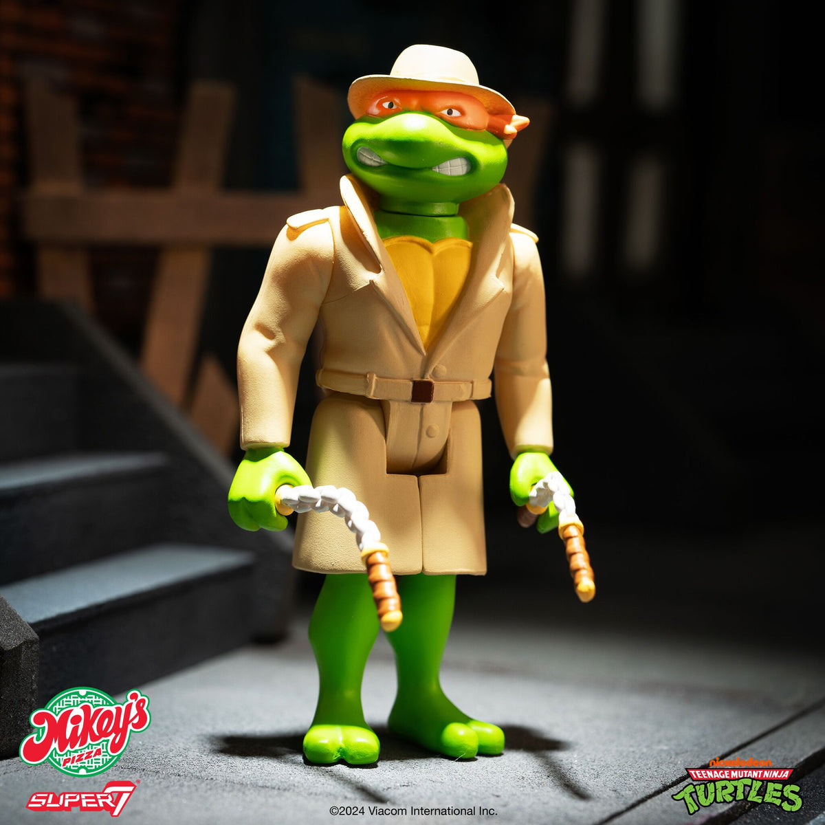 Teenage Mutant Ninja Turtles ReAction Figures Wave 10 - Undercover Mic ...