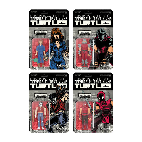 Teenage Mutant Ninja Turtles ReAction Figure Wave 2 - Undercover Donat ...