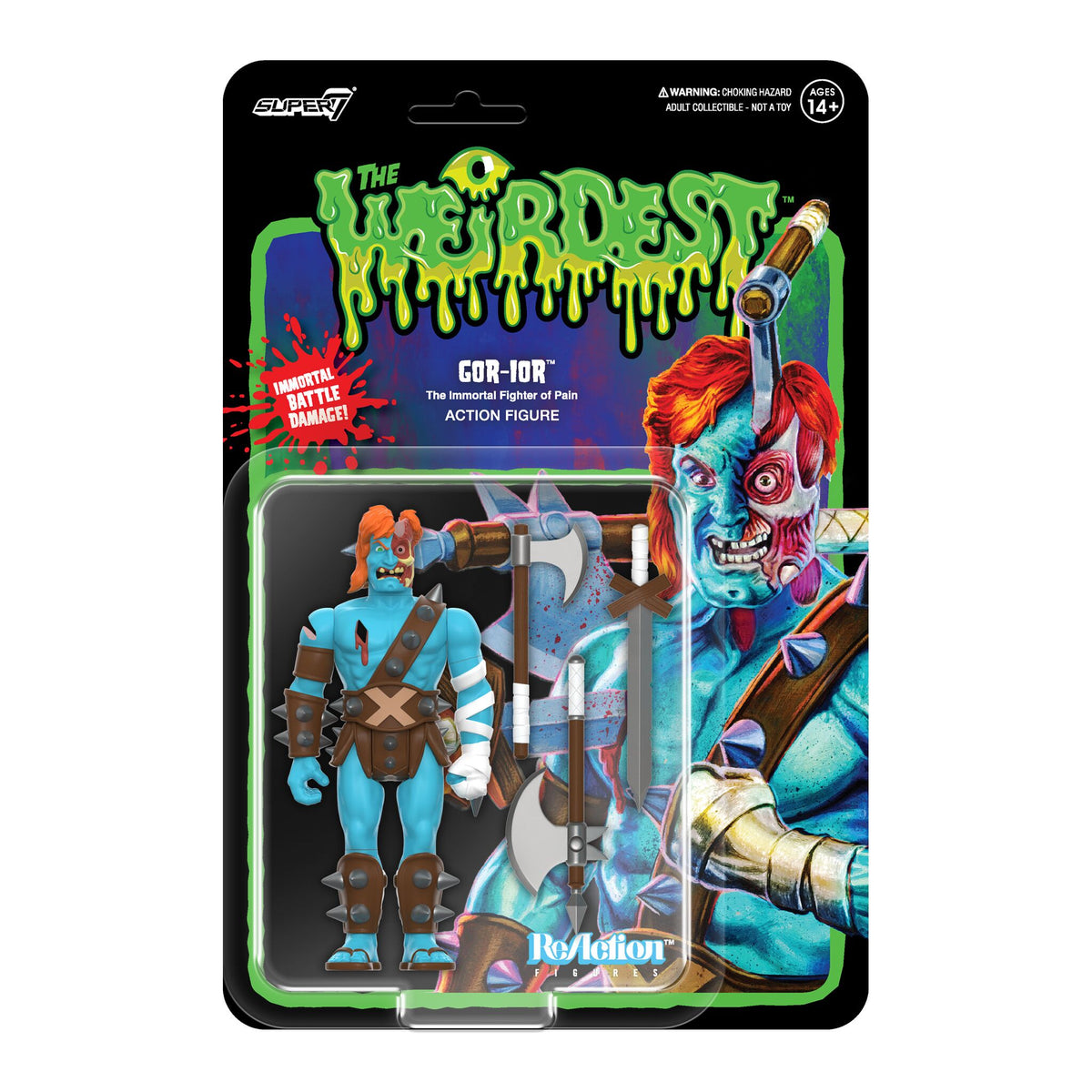 The Weirdest ReAction Wave 03 - Gor-ior (Indigo To Hell) – Super7