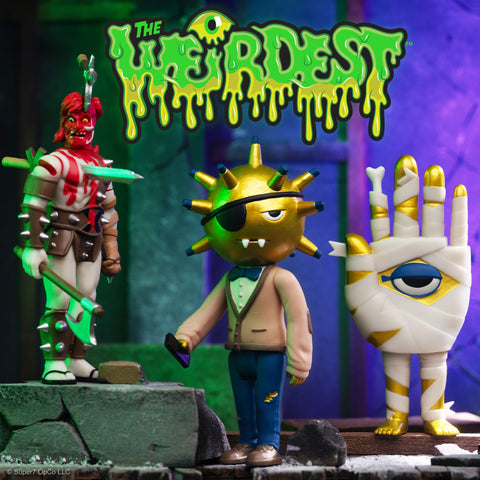 The Weirdest ReAction Figures Wave 1 - Trashquatch – Super7