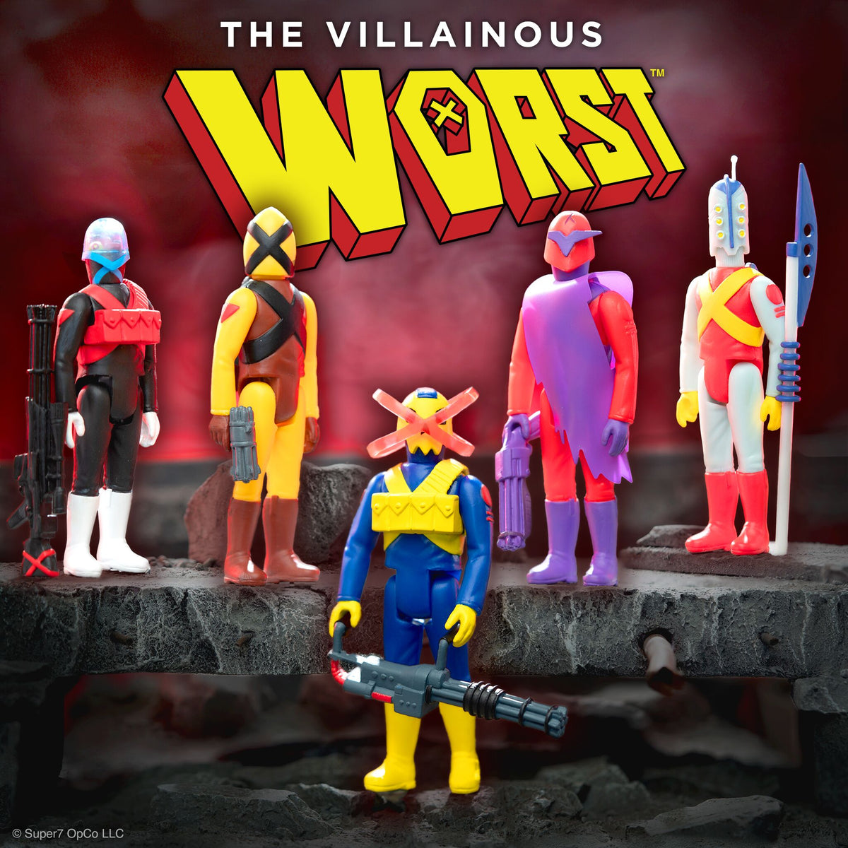 The Worst ReAction Figures Wave 05 (Mutant Team) - X2 (The Unknown ...