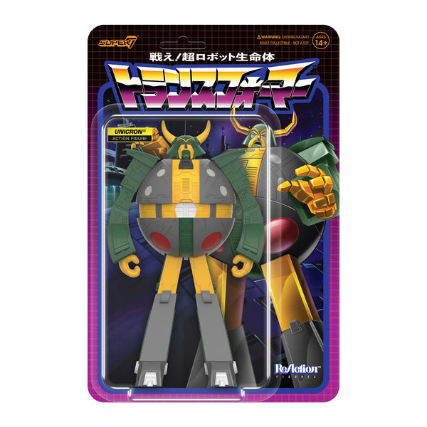 Transformers ReAction Figures - Unicron (Prototype) – Super7