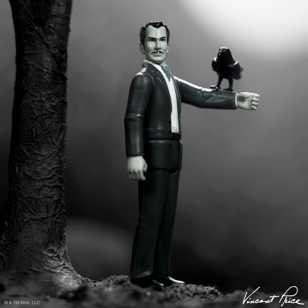 Vincent Price ReAction - Vincent Price (Grayscale) – Super7