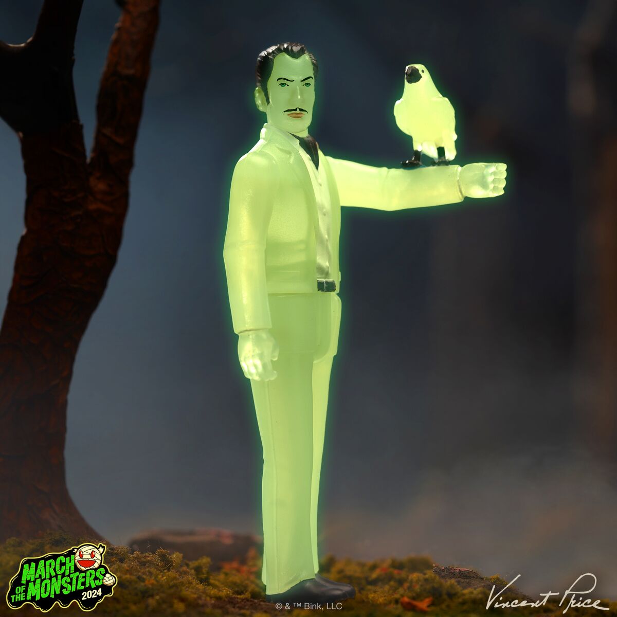 Vincent Price ReAction Figures - Vincent Price (Monster Glow) – Super7