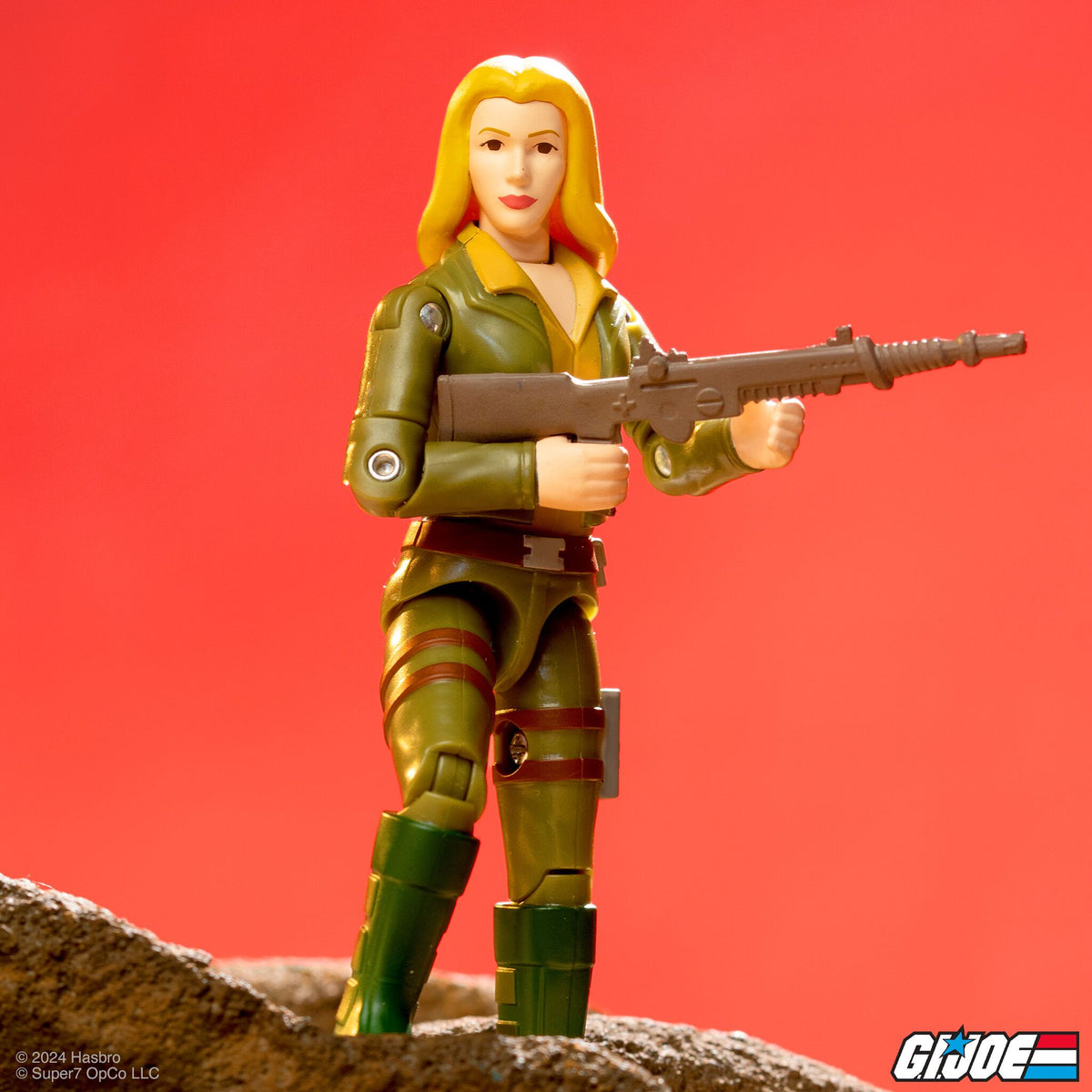G.I. Joe ReAction+ Wave 01 - Cover Girl (Blonde) – Super7