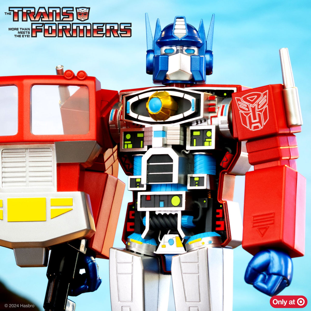 Transformers Super Cyborg - Optimus Prime (Metallic) – Super7
