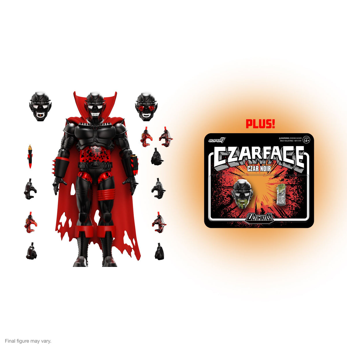 Czarface ULTIMATES! Wave 02 - Czarface (Czar Noir) – Super7