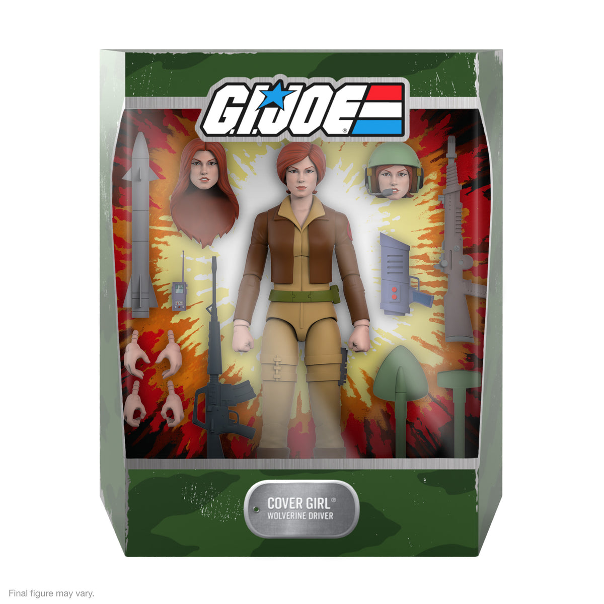 G.I. Joe ULTIMATES! W5 - Cover Girl (cartoon accurate) – Super7