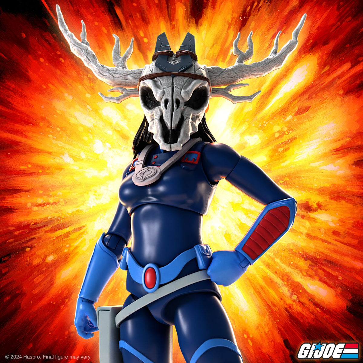 G.I. Joe ULTIMATES! Wave 06 (DIC) - Baroness (Dark Blue) – Super7