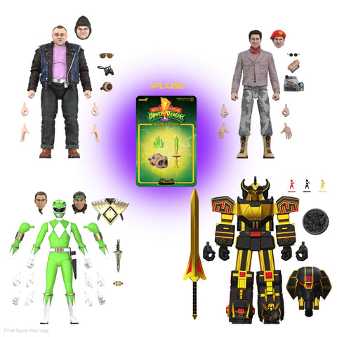 Mighty Morphin Power Rangers ULTIMATES! Wave 05 - Green Ranger (Glow ...