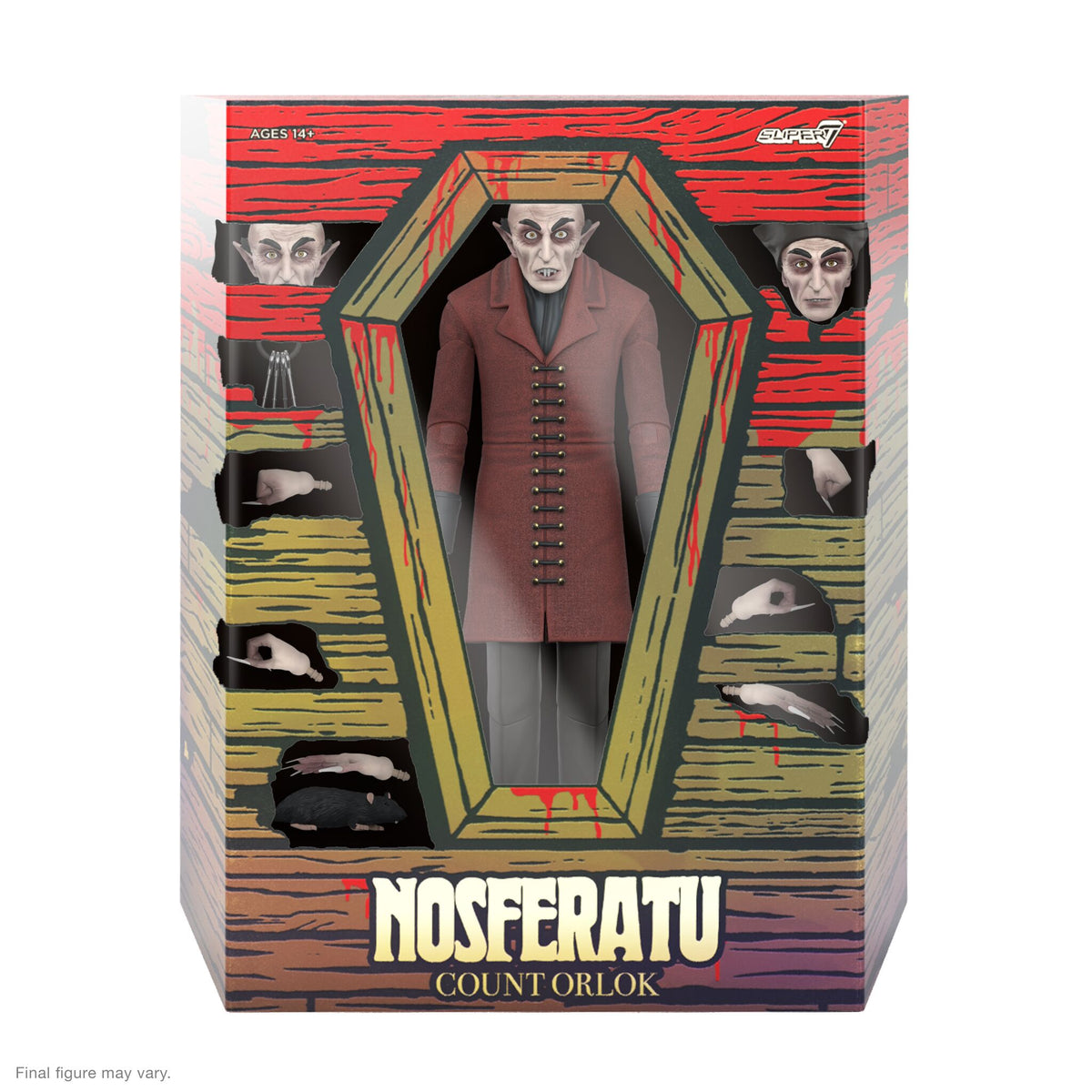 Nosferatu Ultimates! Wave 02 - Count Orlok (Full Color) – Super7
