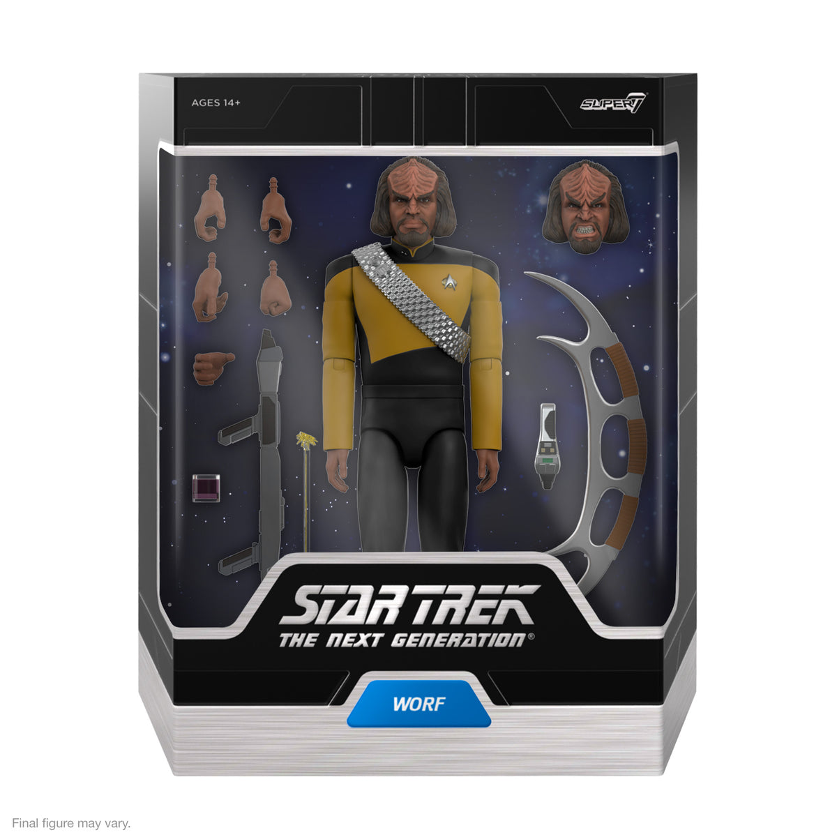 Star Trek: The Next Generation ULTIMATES! W2 - Worf – Super7