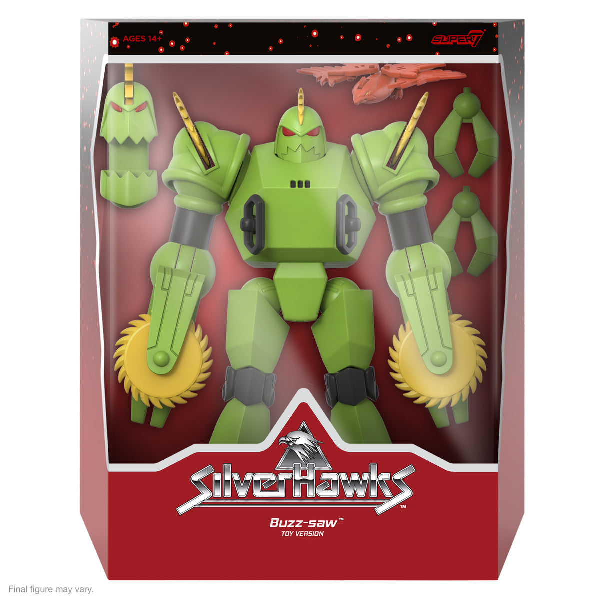 SilverHawks ULTIMATES! Wave 04 - Buzz-Saw (Toy Version) – Super7