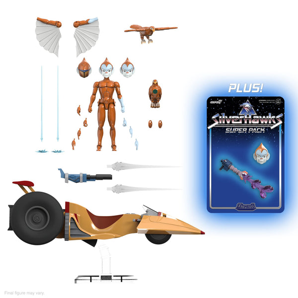 SilverHawks ULTIMATES! Wave 5 - Copper Kidd & Space Racer – Super7