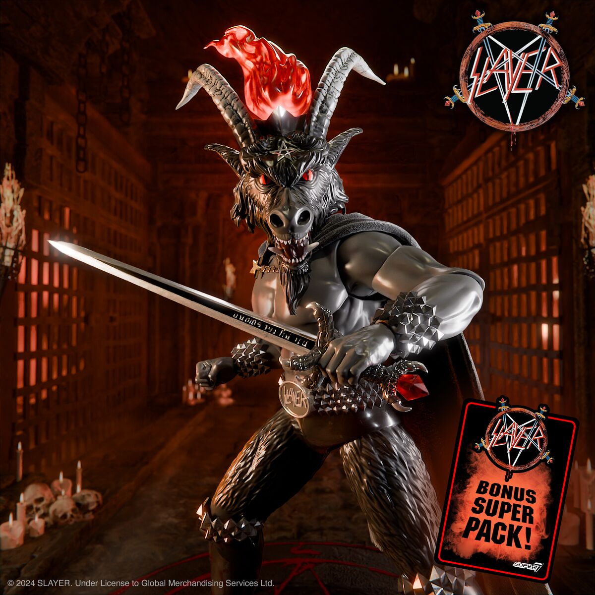 Slayer ULTIMATES! Wave 02 - Minotaur (Black Magic) – Super7