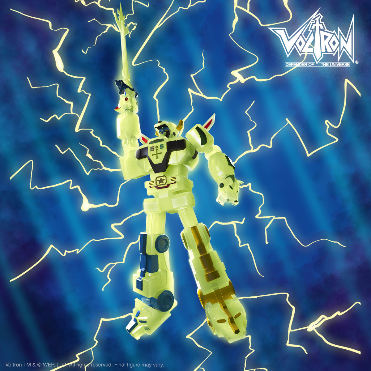Voltron ULTIMATES! - Voltron (Lightning Glow) – Super7
