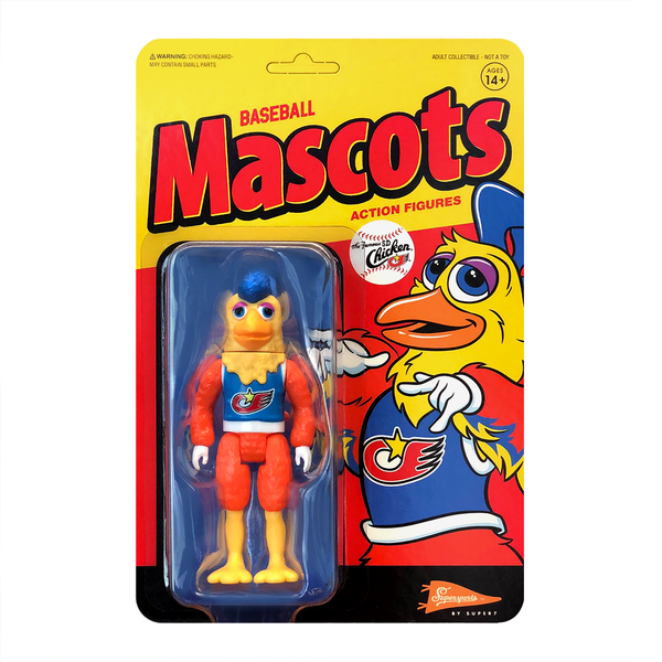 Baseball Mascot ReAction Figure - San Diego Chicken – Super7