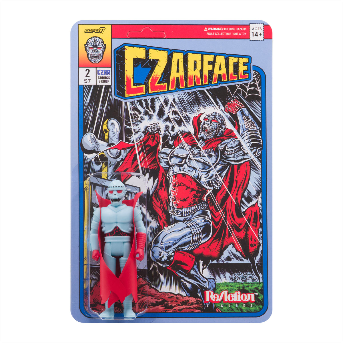 Czarface ReAction Figure - Comic (Blue Variant) – Super7