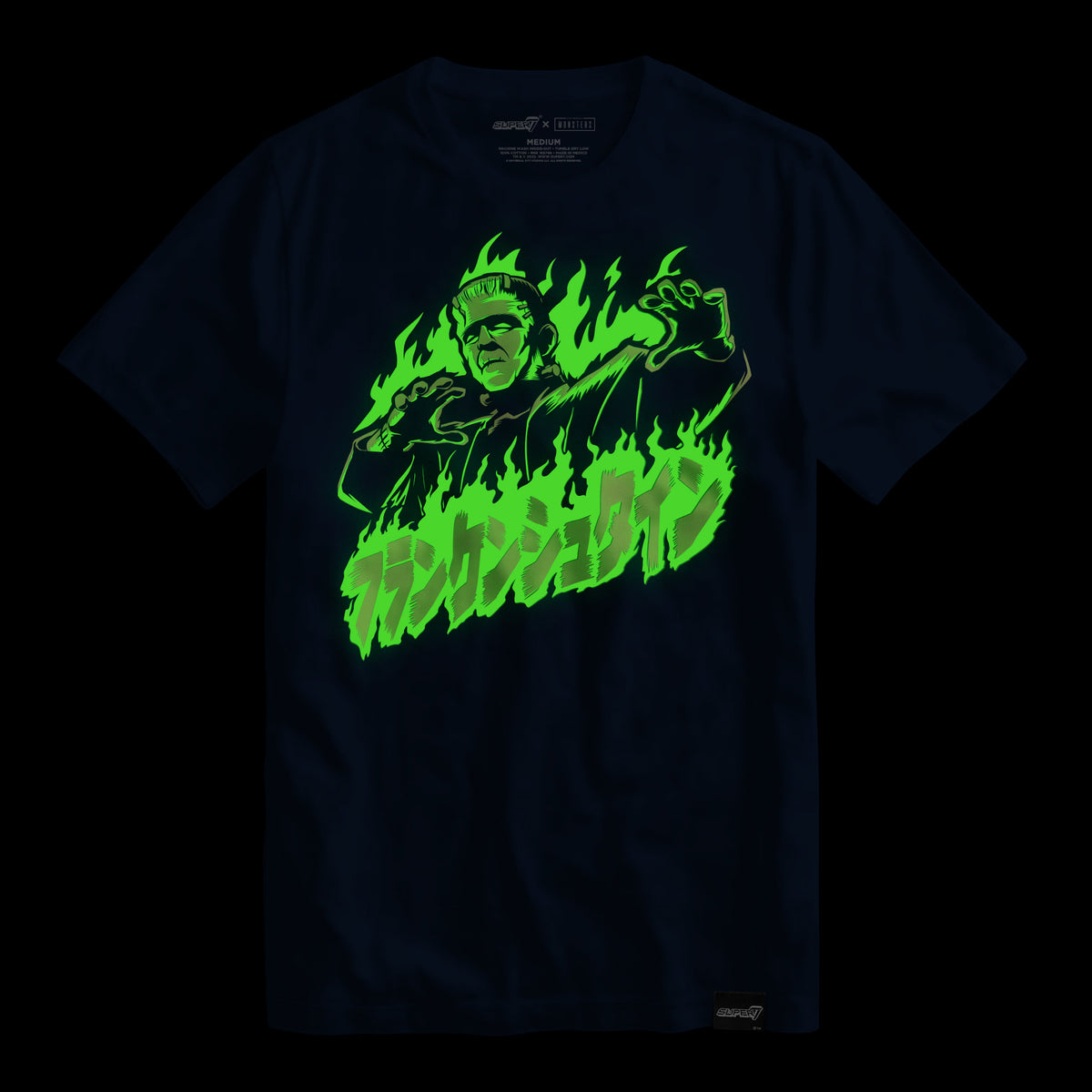 Universal Monsters Frankenstein Fire T-shirt – Super7