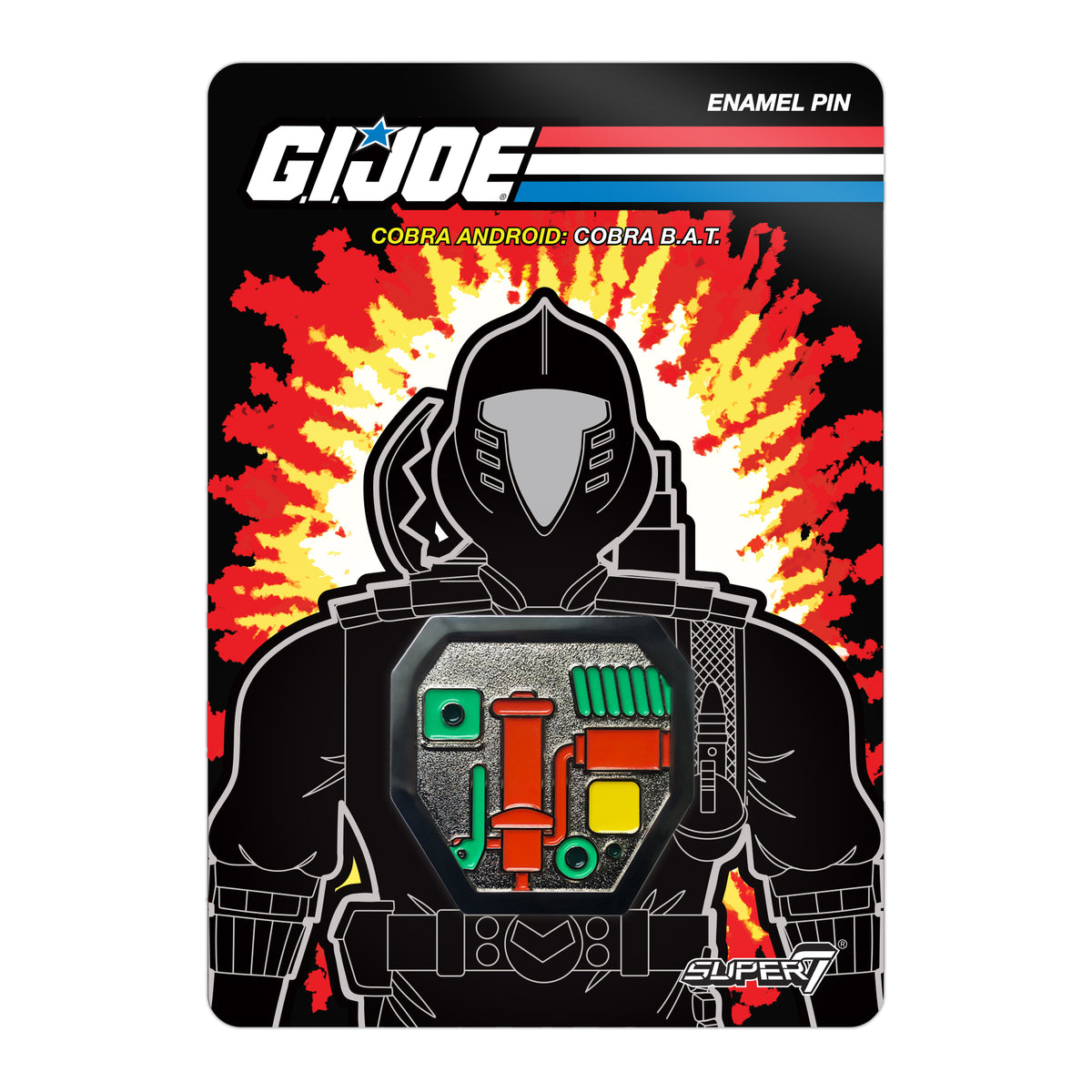G.I. Joe Enamel Pin - Cobra B.A.T. – Super7