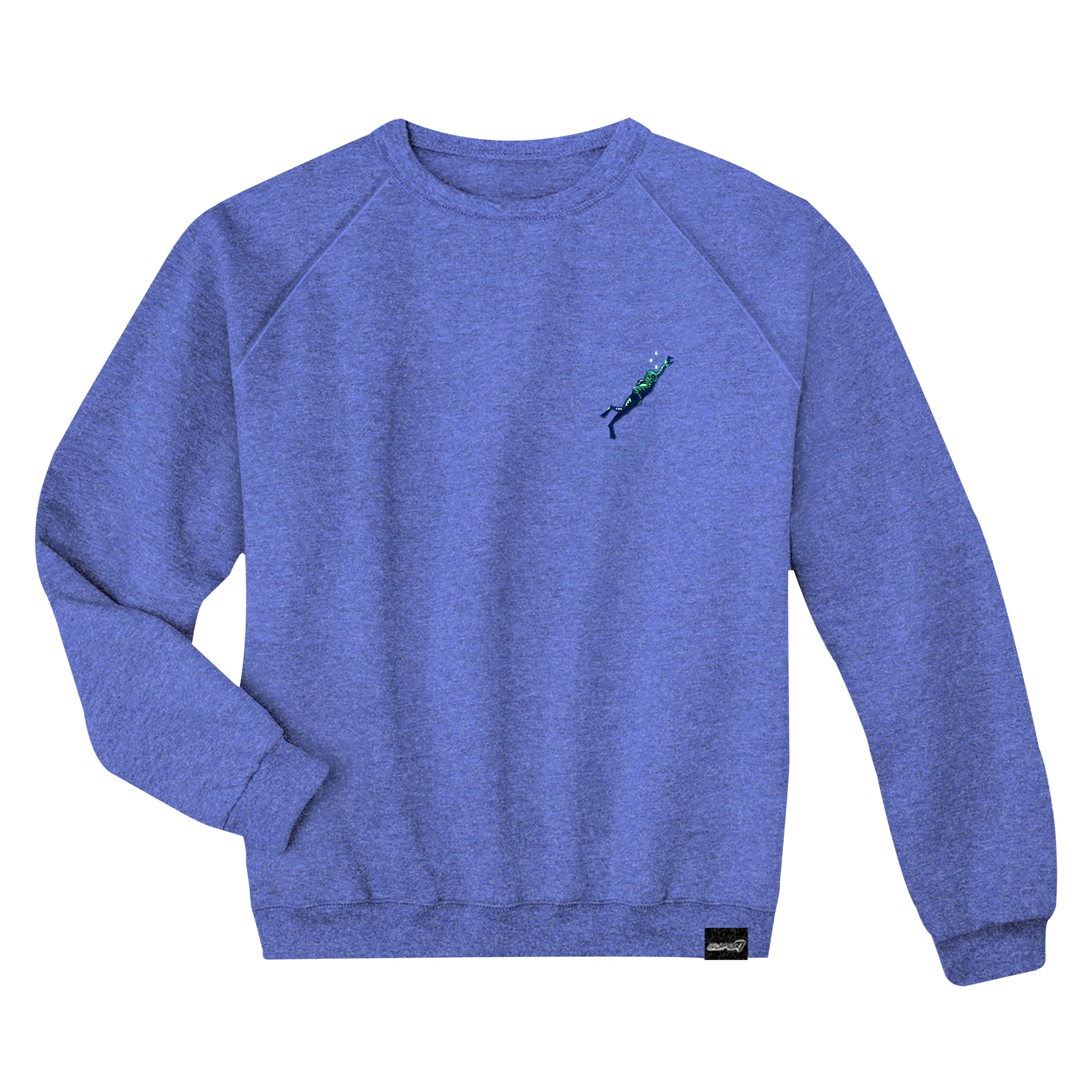 Universal Monsters Embroidered Crewneck - Creature from the Black Lago