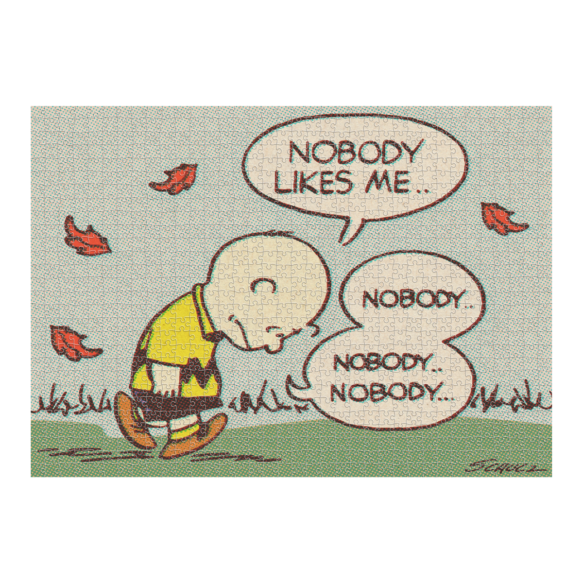 Peanuts Puzzle- Sad Charlie Brown – Super7