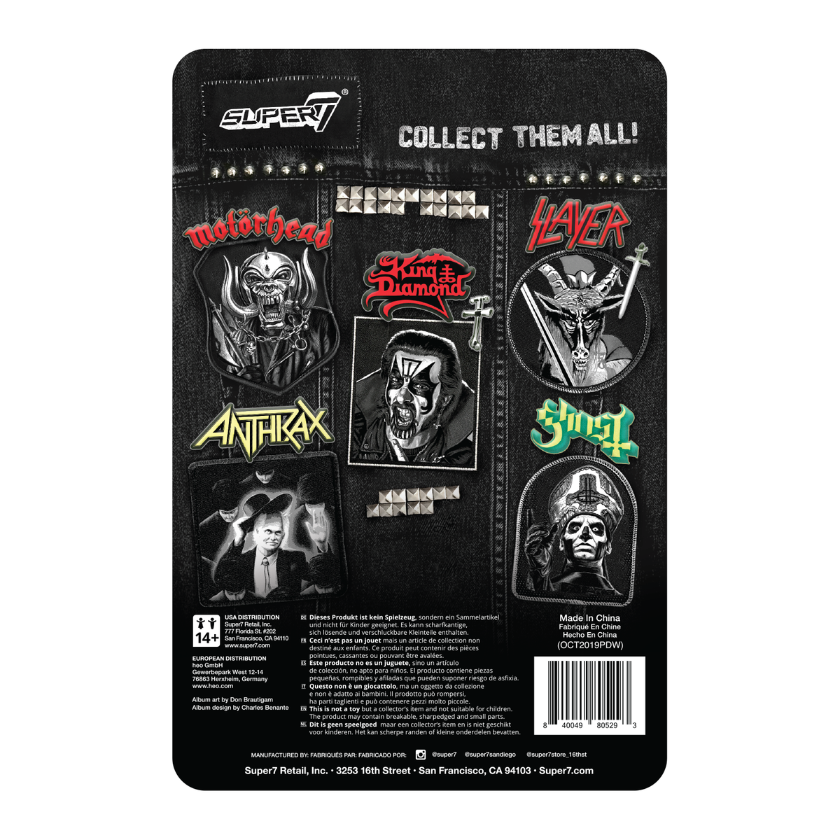 Anthrax ReAction Figure - Among The Living – Super7