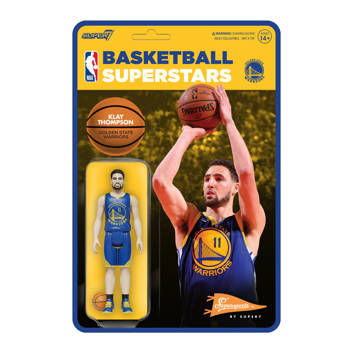 NBA Supersports Figure Wave 4 - Klay Thompson (Warriors) – Super7