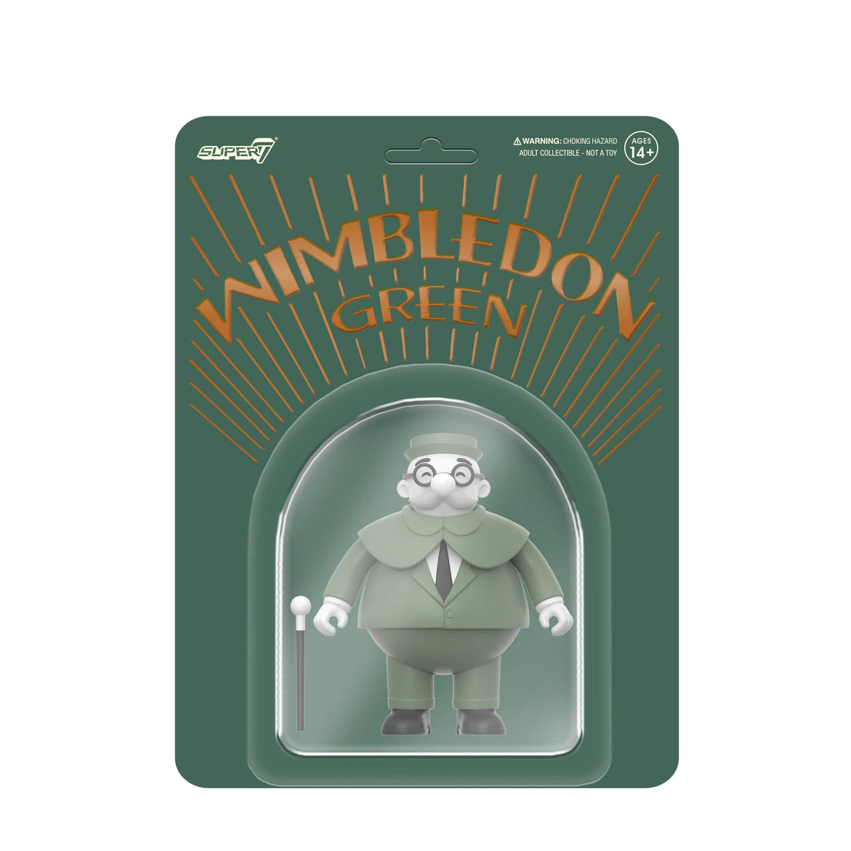 Wimbledon Green ReAction Figure Wave 1 - Book and Figure – Super7