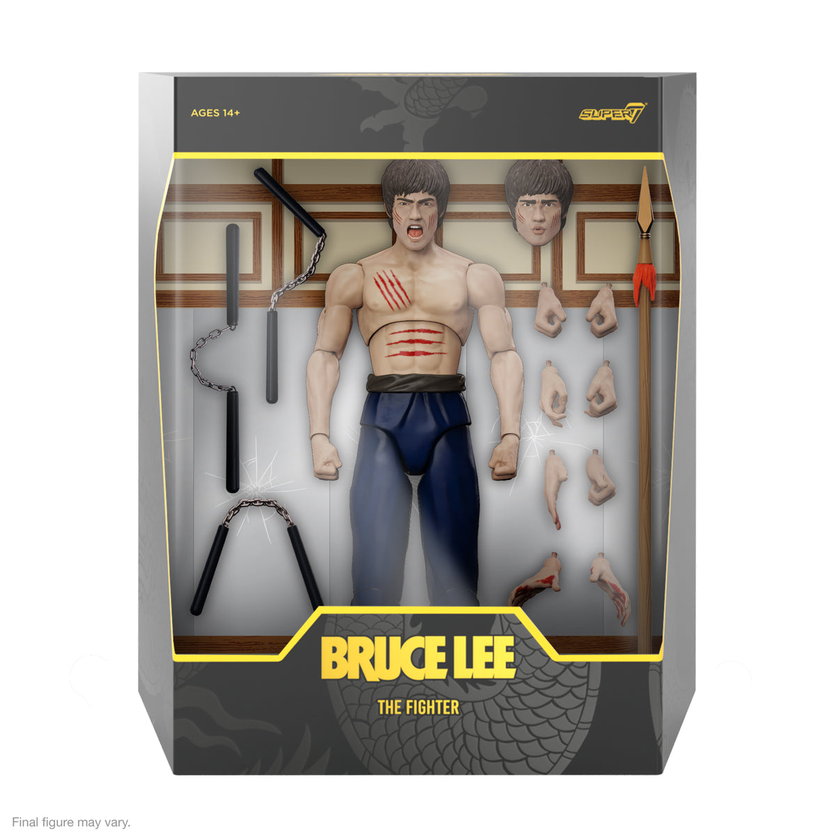 Bruce Lee ULTIMATES! Wave 2 - Bruce Lee (The Fighter) – Super7