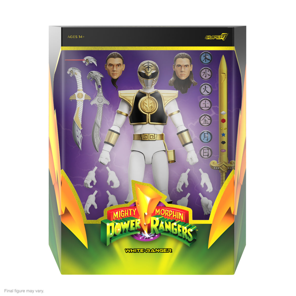 Mighty Morphin Power Rangers ULTIMATES! Wave 04 - White Ranger – Super7