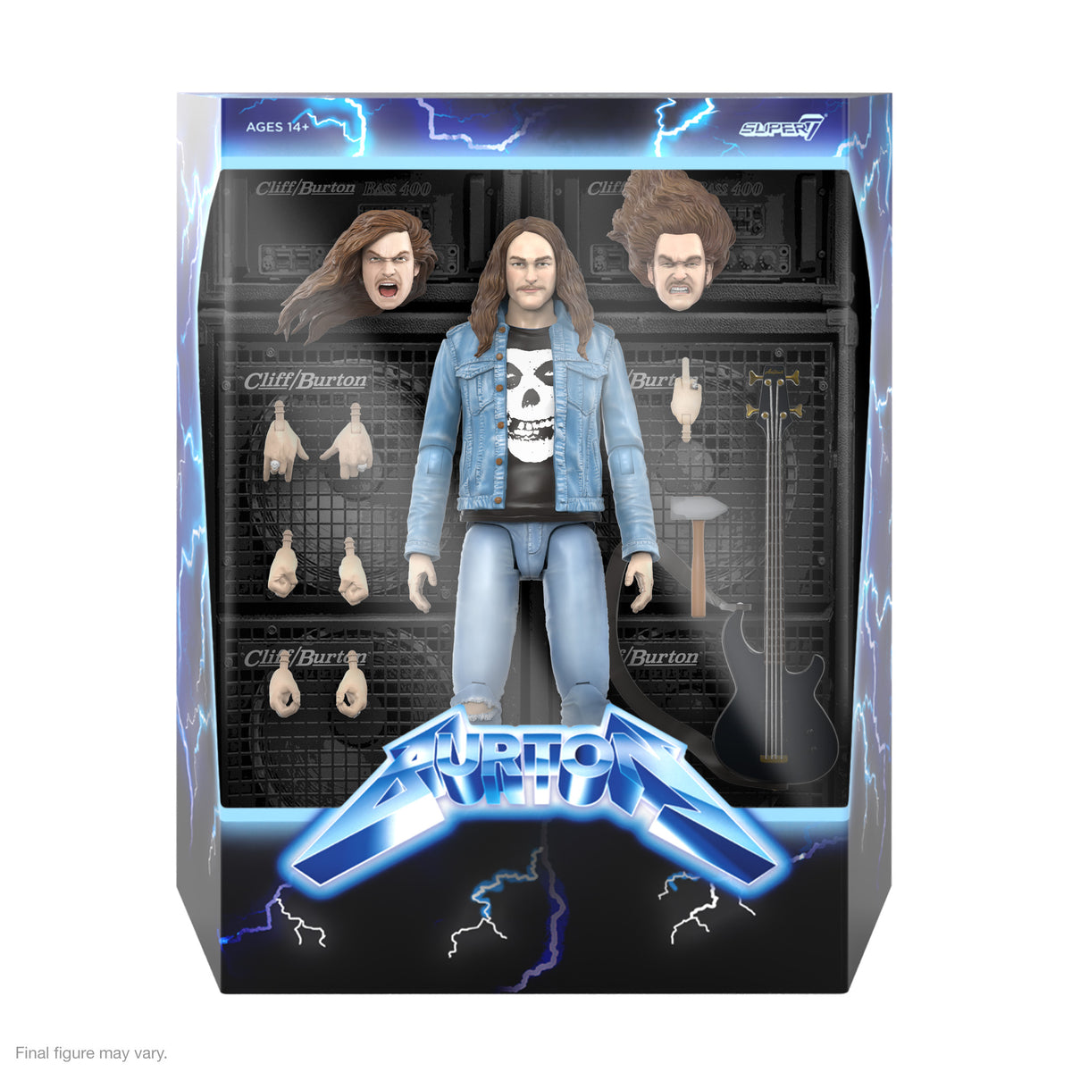 Cliff Burton ULTIMATES! Wave 1 - Cliff Burton – Super7