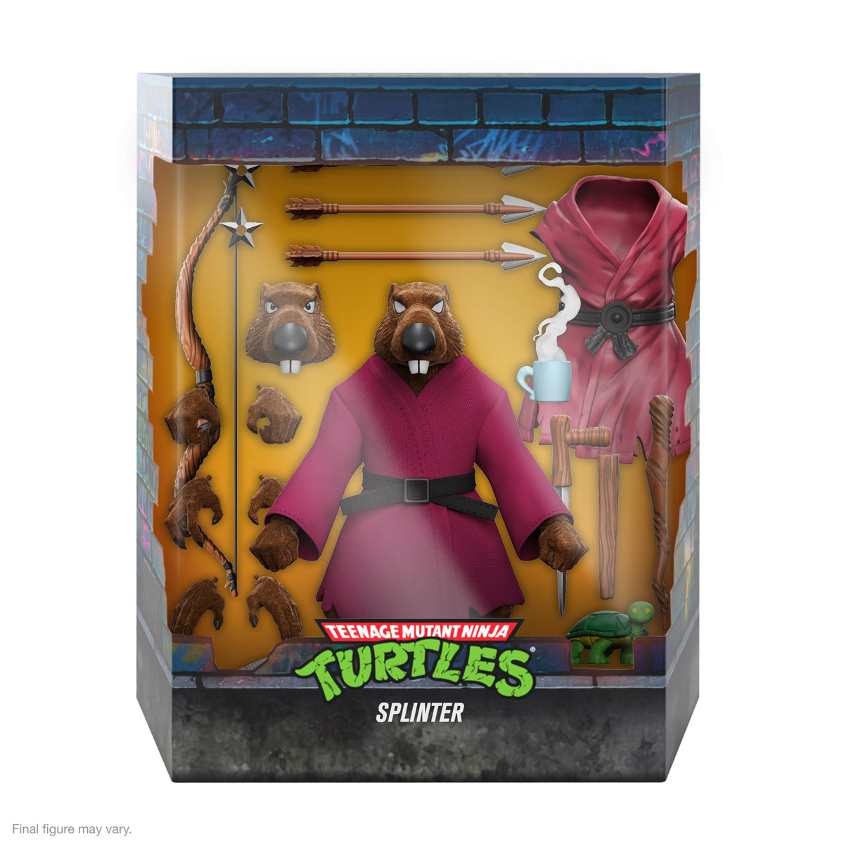 Teenage Mutant Ninja Turtles ULTIMATES! Wave 9 - Splinter (Flocked ...